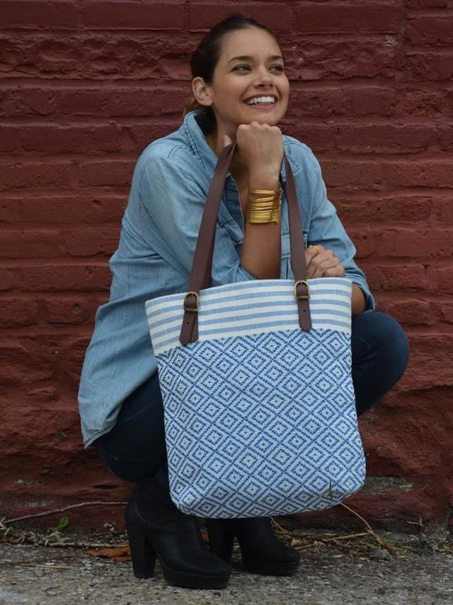 Ceci Tote (Blue) – Ocelot Market